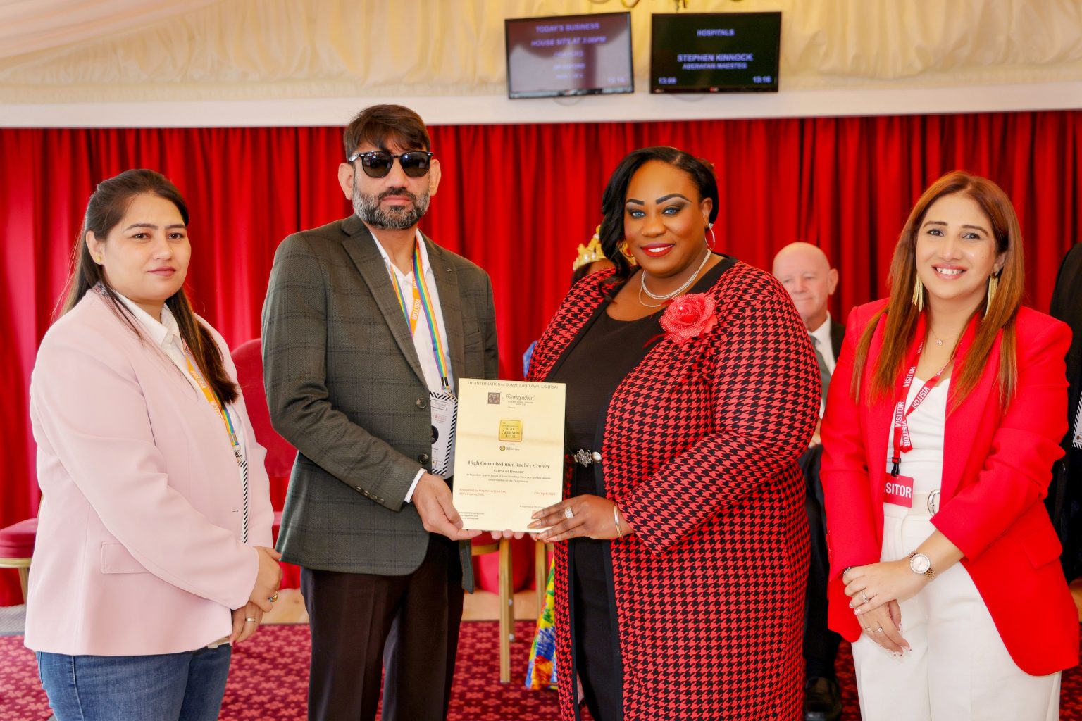 Grenada’s High Commissioner Rachér Croney Awarded at the International ...